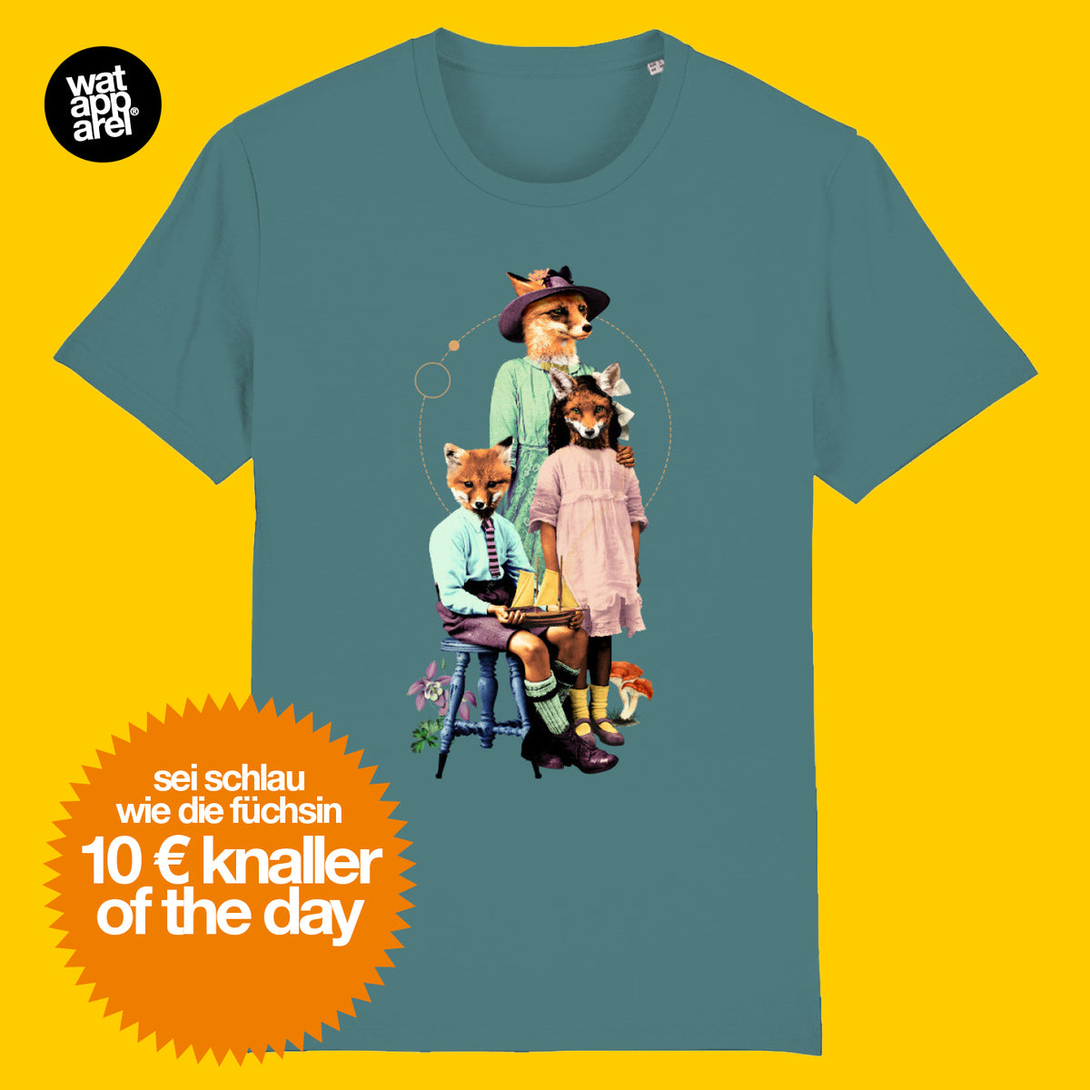 watapparel – Fancy Fox – 10 € Knaller of the Day – watapparel.com